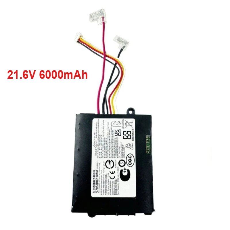 Батарея для Xiaomi Mijia 2105 XS2105 B302CN 5000 мАч 21.6V 6000mAh