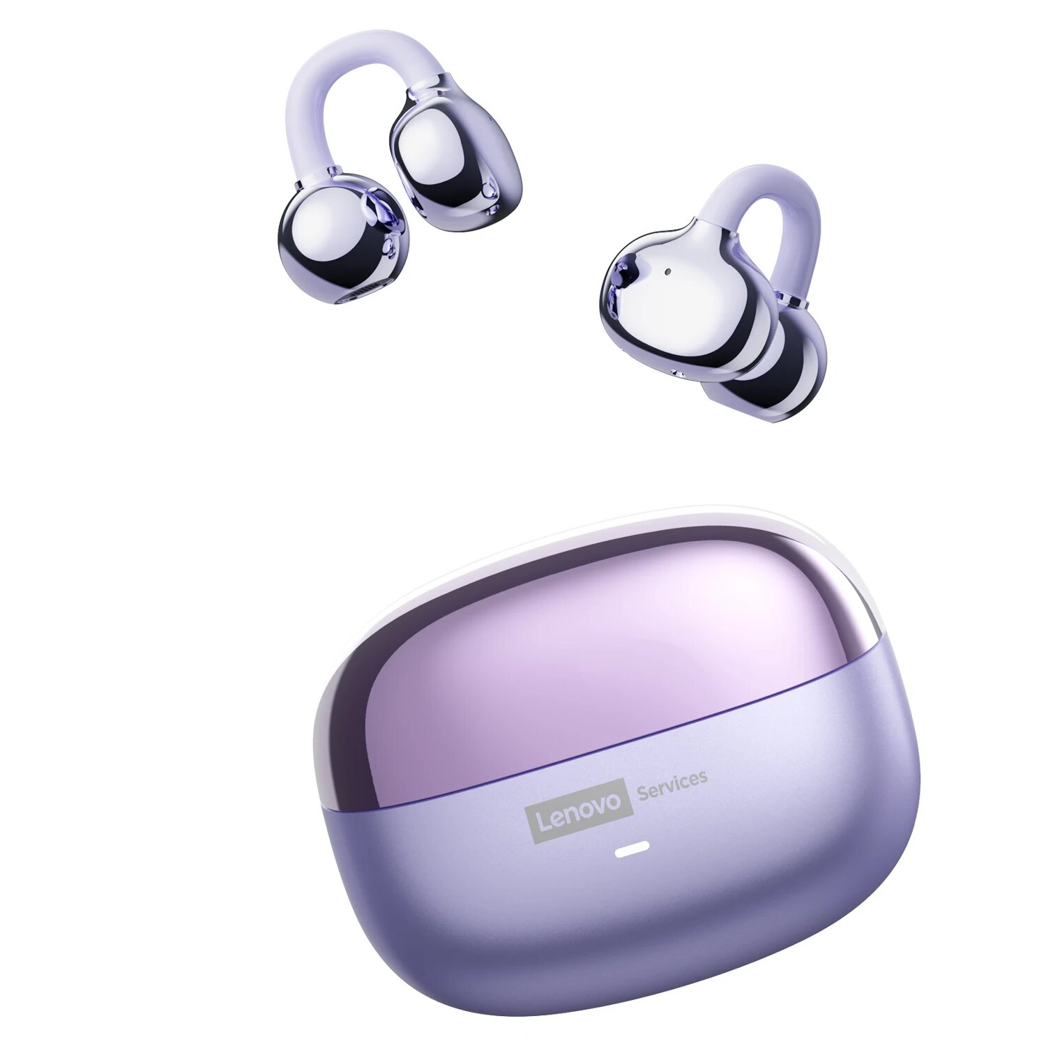 Беспроводные наушники Lenovo LE302 OWS Purple