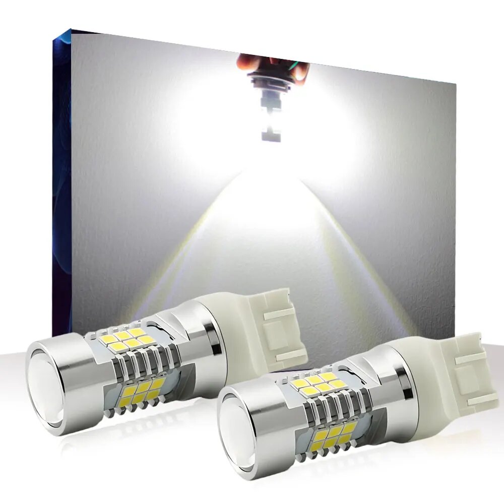 VANSSI 2 шт. T20 7440 7443 LED фотолампы, Белый