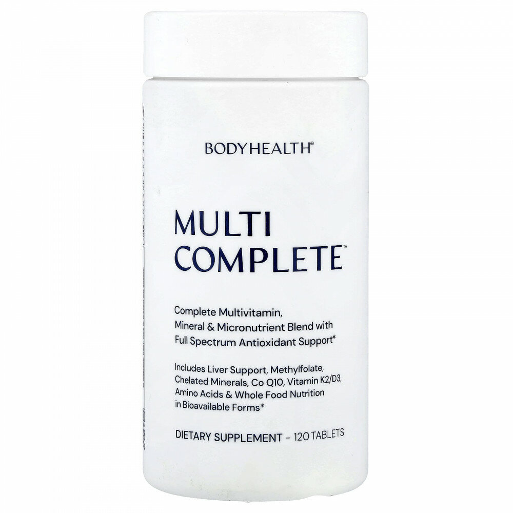 BodyHealth, Multi Complete ™, 120 таблеток