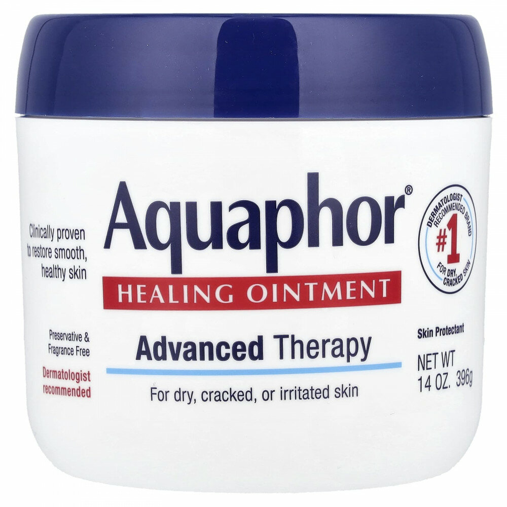Aquaphor, Advanced Therapy, заживляющая мазь, 396 г (14 унций)