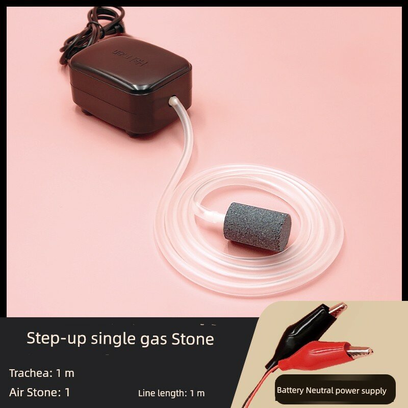 12В насос с повышением давления для аквариума, генератор кислорода высокого давления, черный