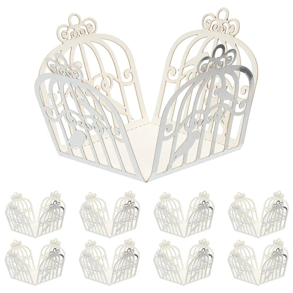 Бумажные Обертки Для Шоколадных Конфет Серебряного Цвета 50 Штук 11x11 Cm