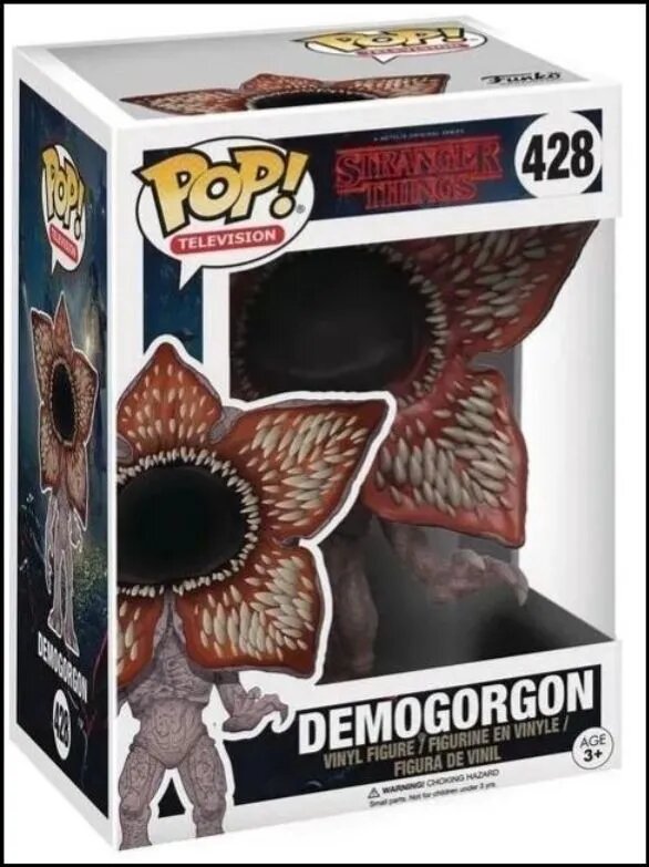 Модель периферийной статуи персонажа FUNKO POP "Очень странные дела".