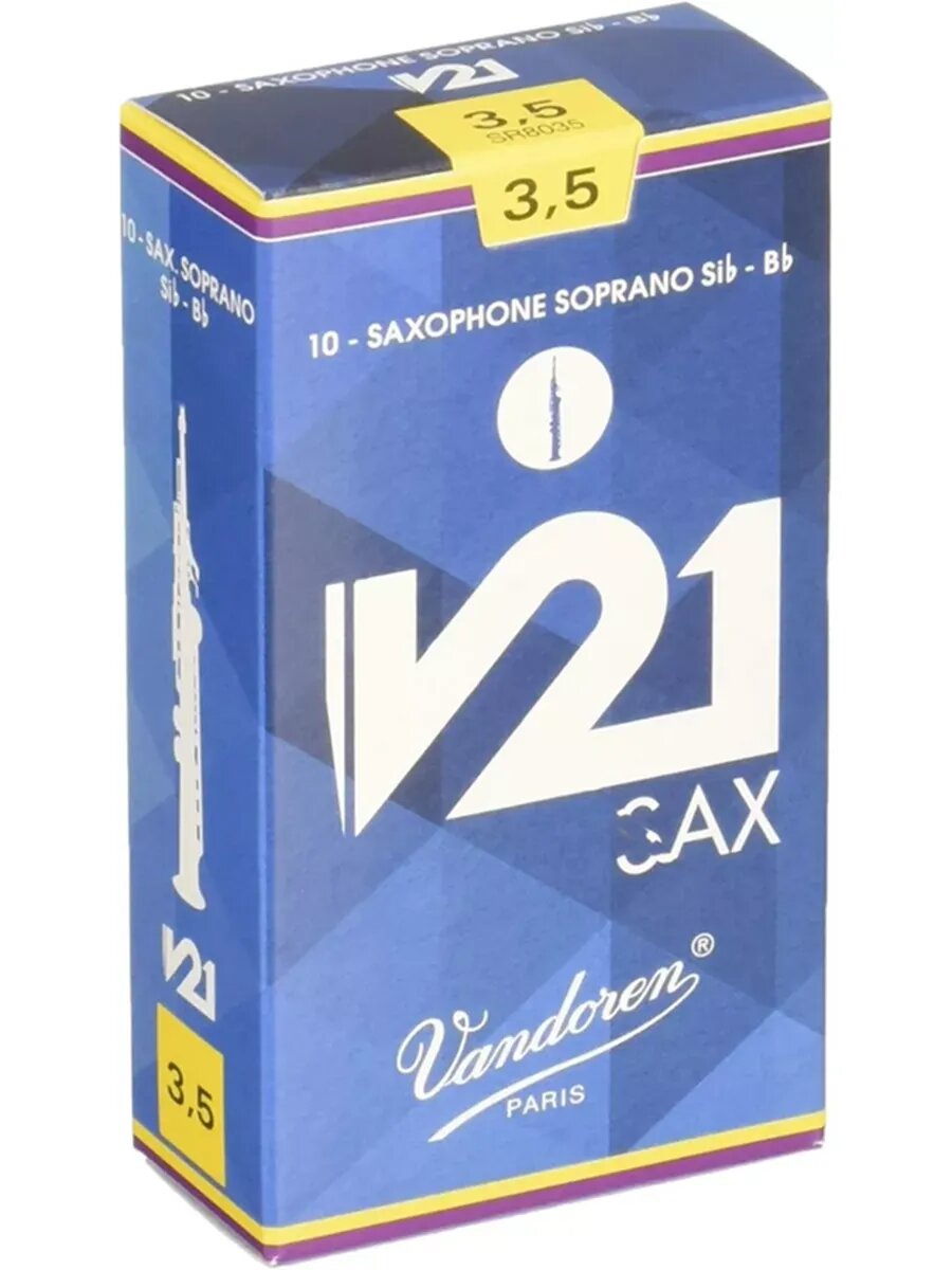 Трости для саксофона-сопрано № 3.5 SR-8035 Bb 10 шт
