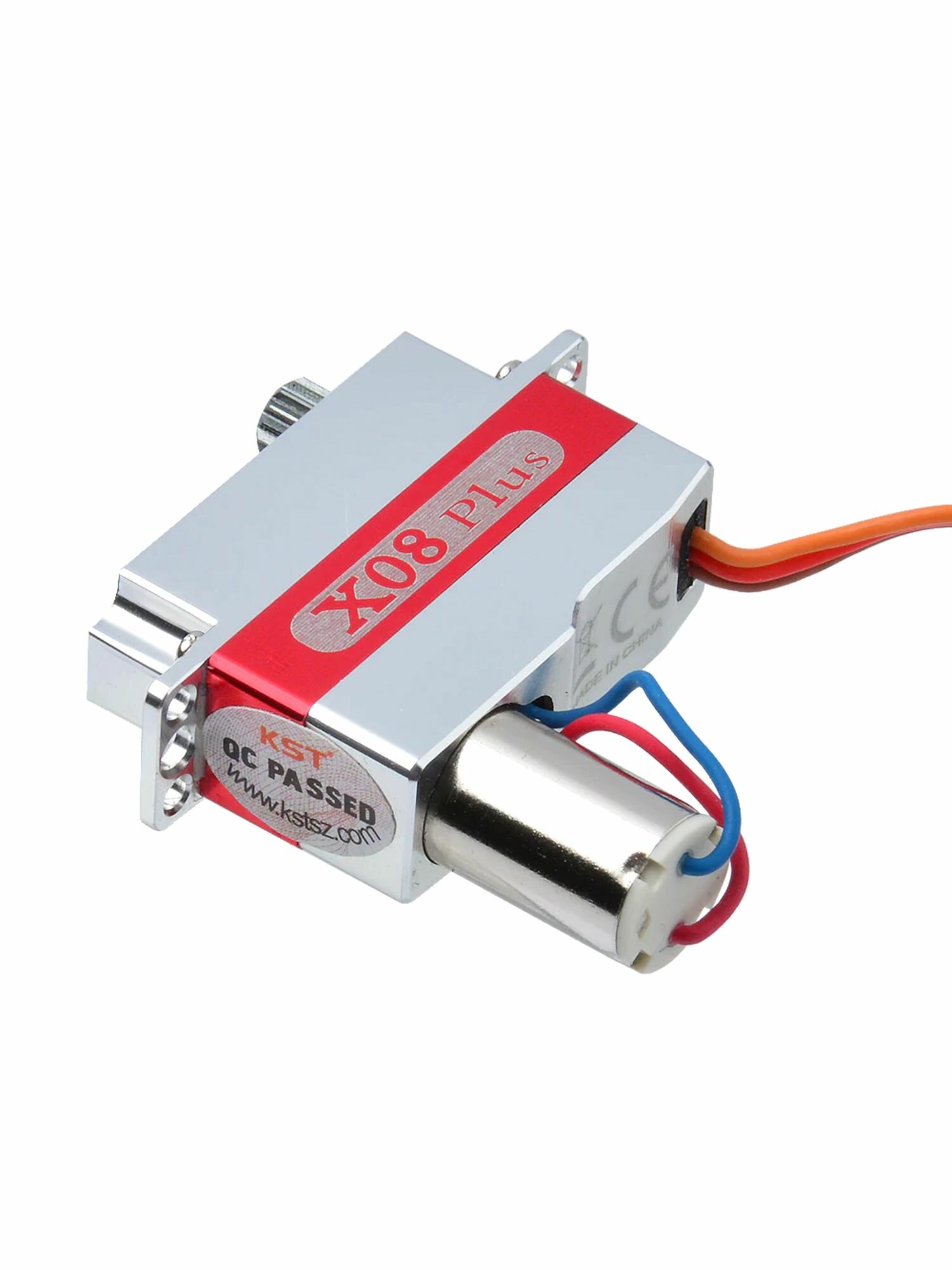 Сервопривод RC KST X08 Plus, черный, 5.3 кгс. см, 0.09 сек, металл