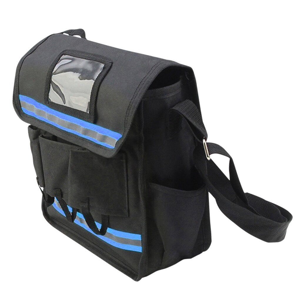 Водонепроницаемая Тканевая Сумка Для Инструментов С Широким Горлом, Сумки для Инструментов Большой Емкости для Мужчин, Портативный Домашний Органайзер Для Инструментов, Сумка для Хранения Отвертки