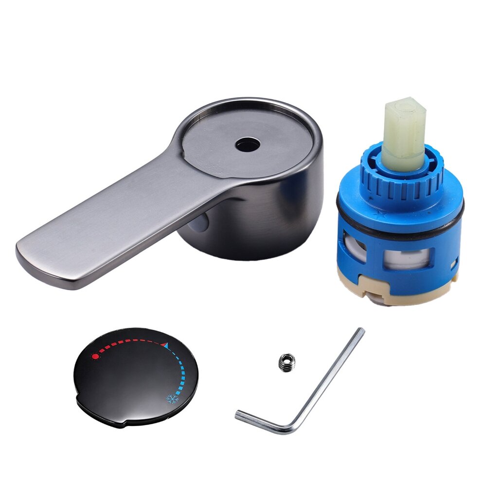 Рукоятка для кранов из алюминиевых сплавов, Однорычажная рукоятка для смесителя