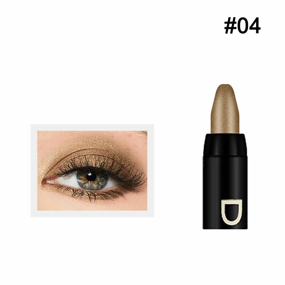 Перламутровая ручка для макияжа глаз выделяет стик