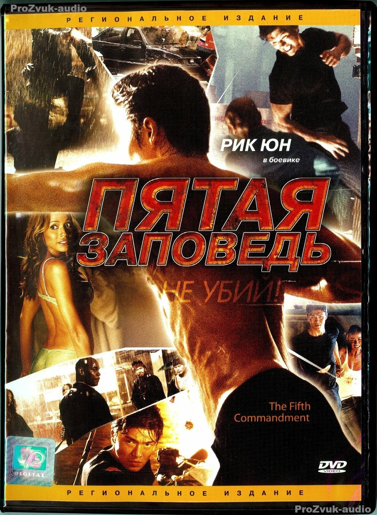 Пятая заповедь /Боевик/ США Рик Юн, Оуэн Уильямс 2009 CP-Digital CPD-3423 DVD