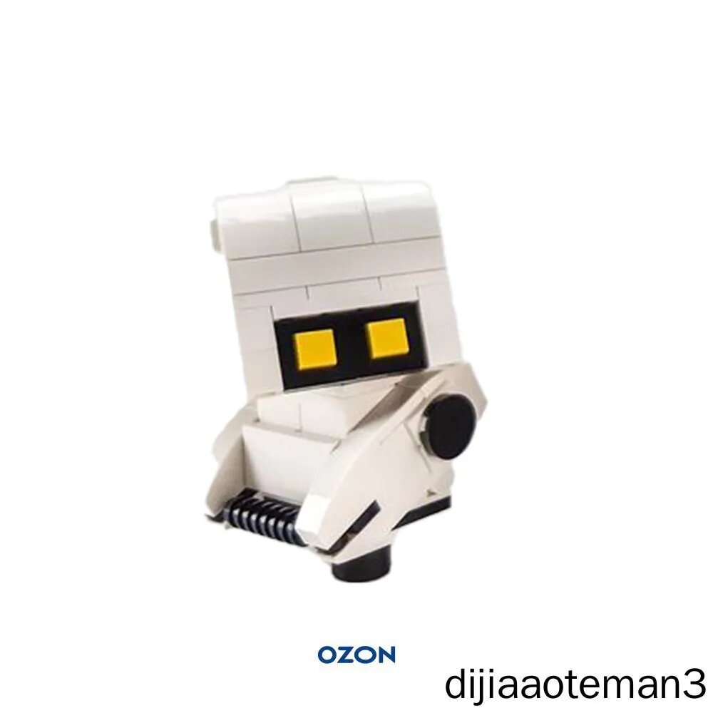Строительная игрушка MOC WALL-E M-O Робот валл-и Brickheadz фигурки Совместимость