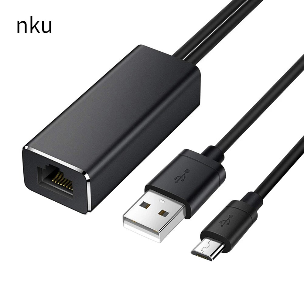 Сетевая карта Nku Micro USB на RJ45, 100 Мбит/с