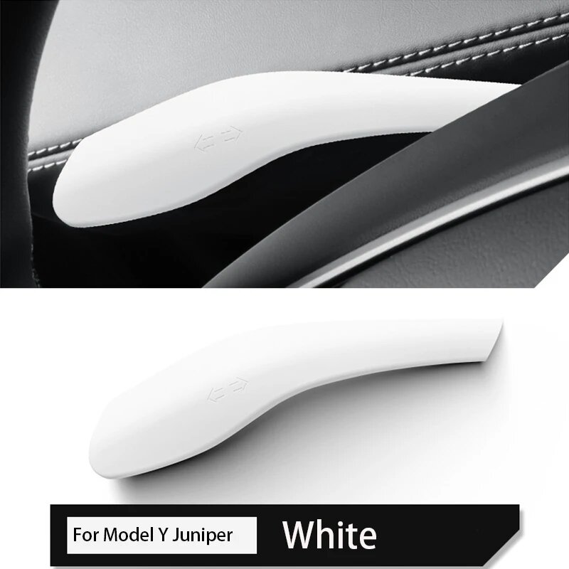 Чехол на ручку переключения передач White для Tesla Model Y Juniper