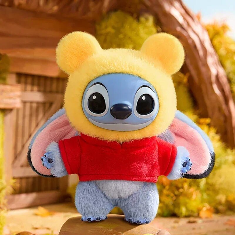 POP MART Disney Stitch Adventure Series: Виниловые плюшевые фигурки, модные игрушки в случайных коробках, таинственные коробки, подарочные наборы, коллекционные фигурки