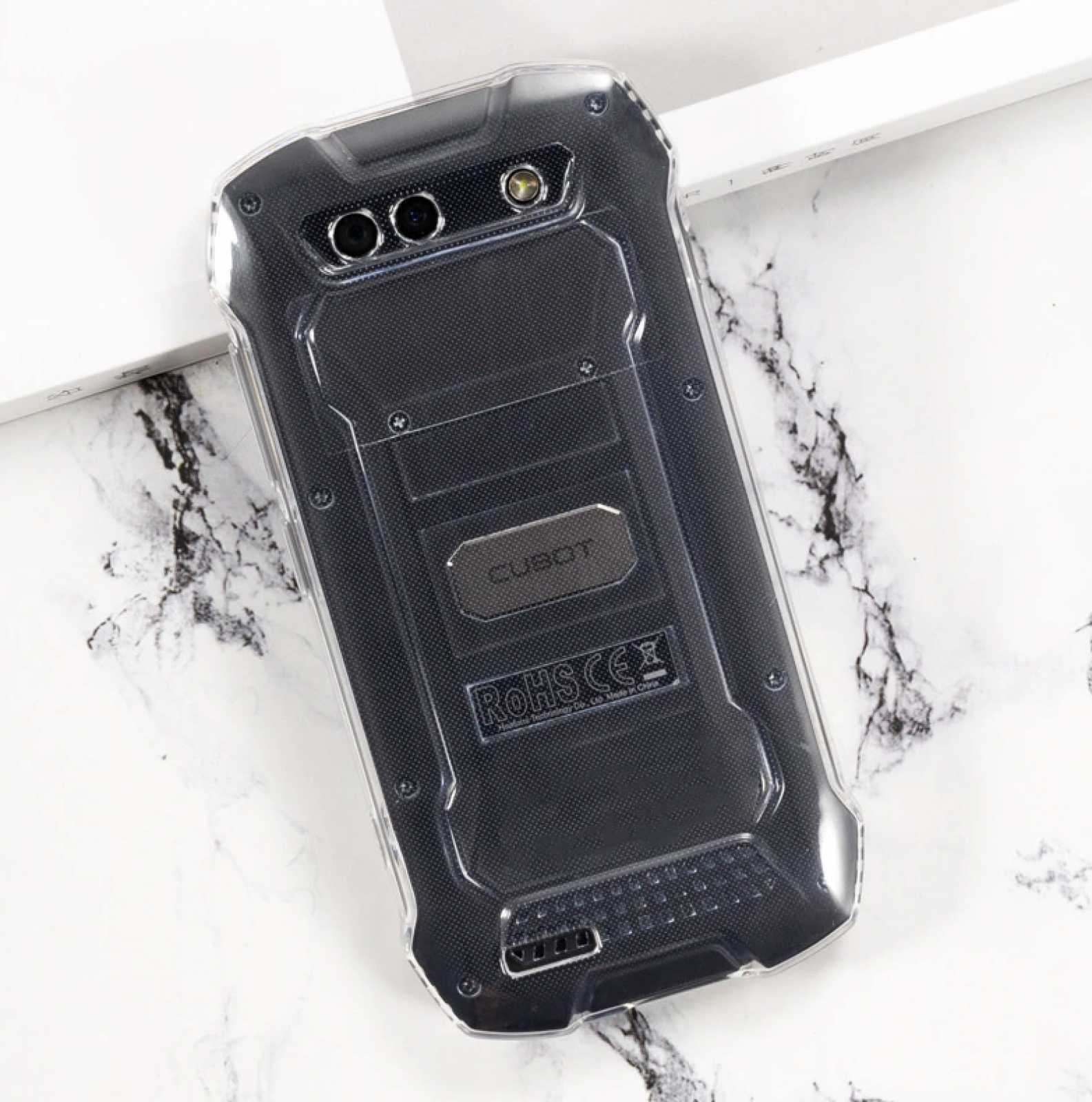 Чехол MyPads Tocco для CUBOT King Kong Mini 3 прозрачный силиконовый ультра-тонкий