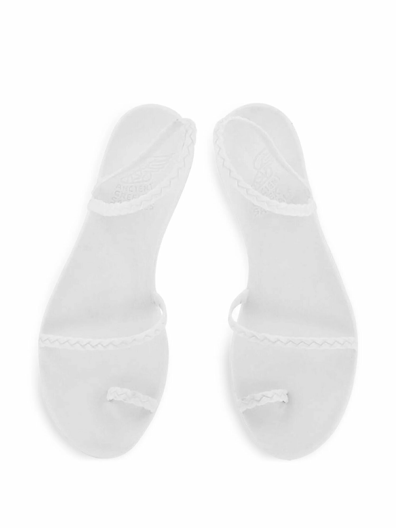 Босоножки Ancient Greek Sandals Elftheria, размер 39, бежевый/белый — фото 1