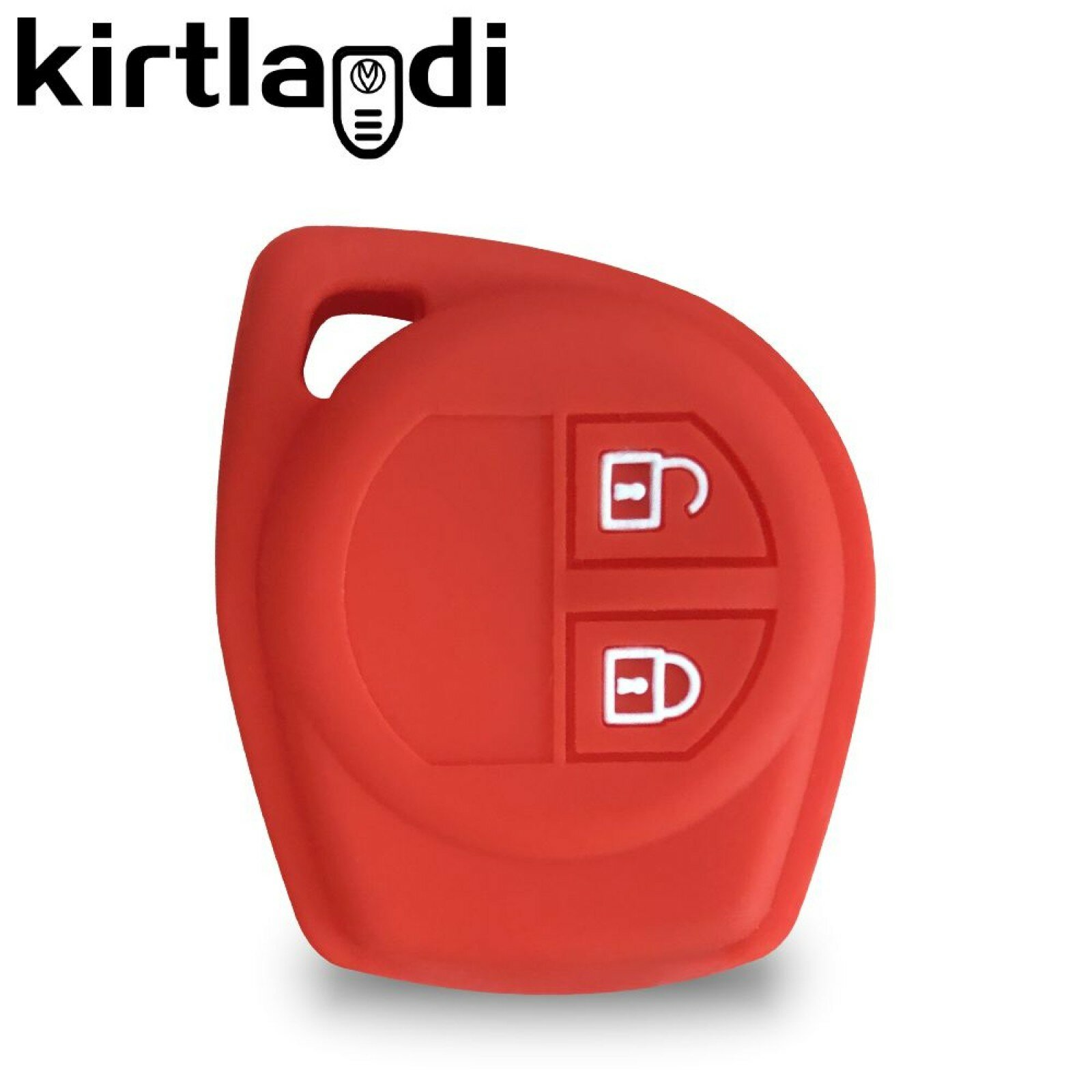 Чехол MyPads для силиконового ключа Suzuki Jimny Grand Vitara Swift IV SX4 Classic Liana Celerio красный