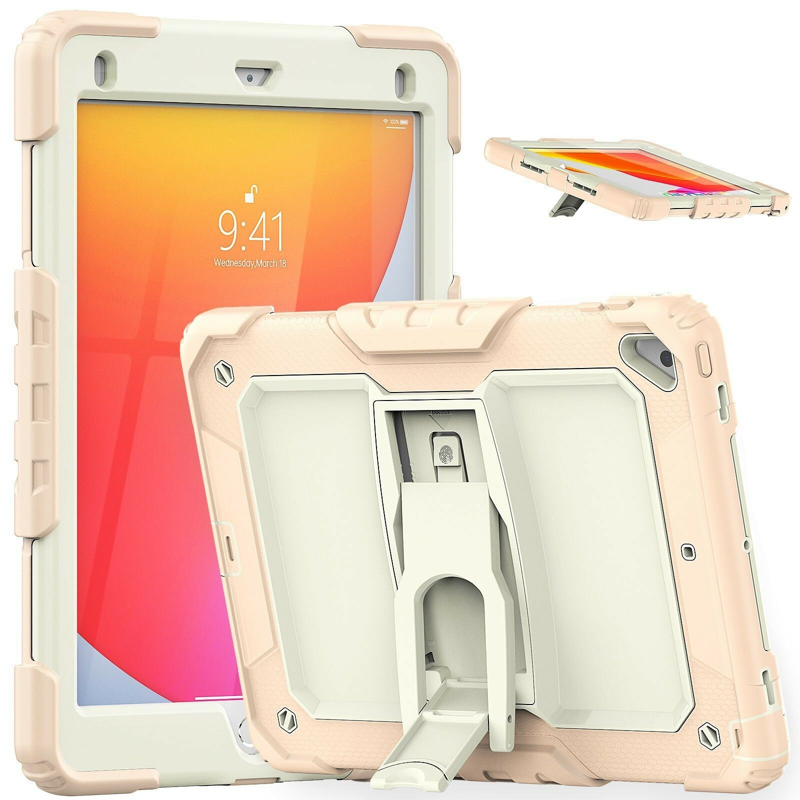 Чехол MyPads для iPad 9.7' 5-го и 6-го поколения с защитой и подставкой