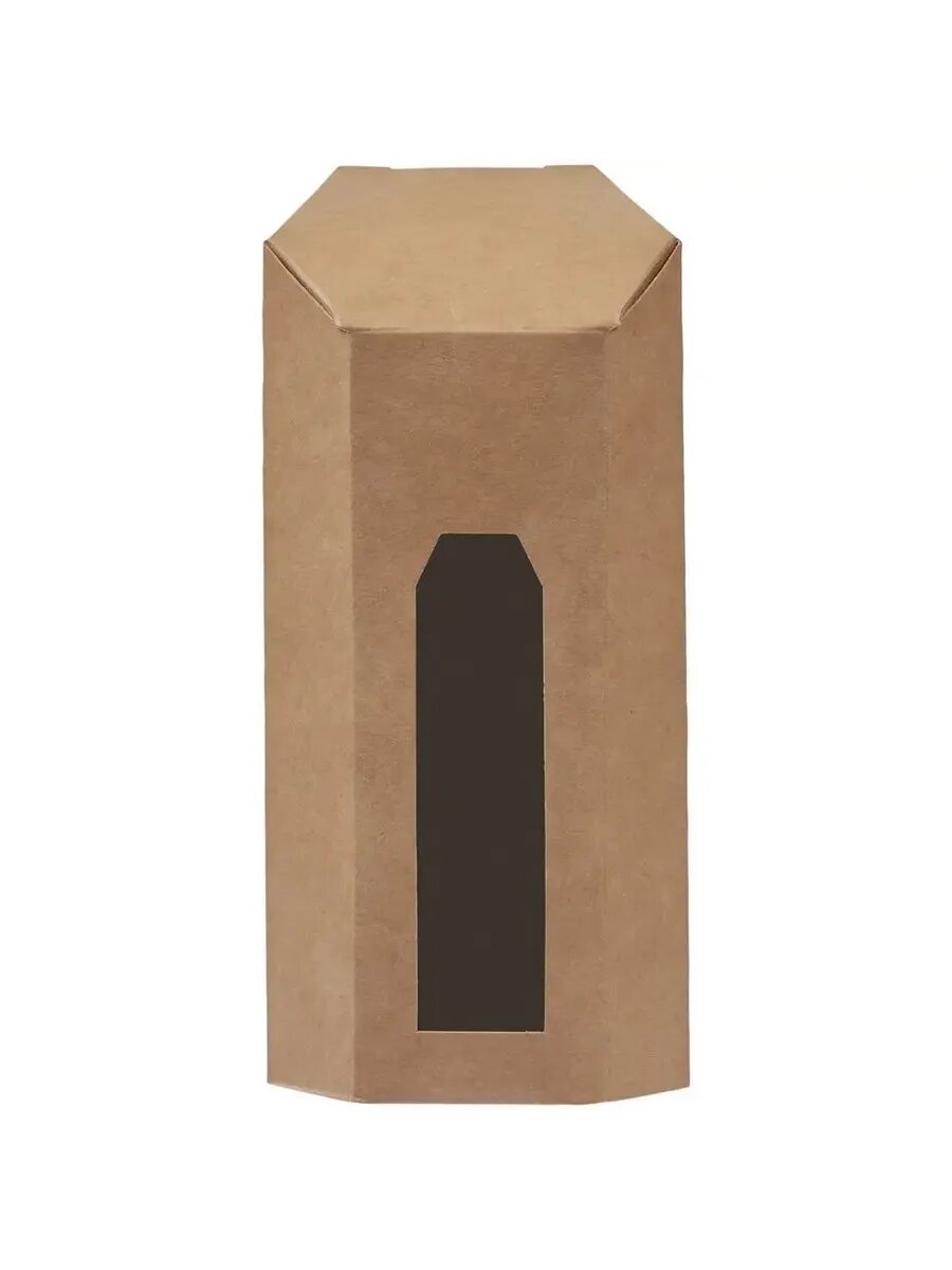 Крафтовая коробка для подарков и сладостей