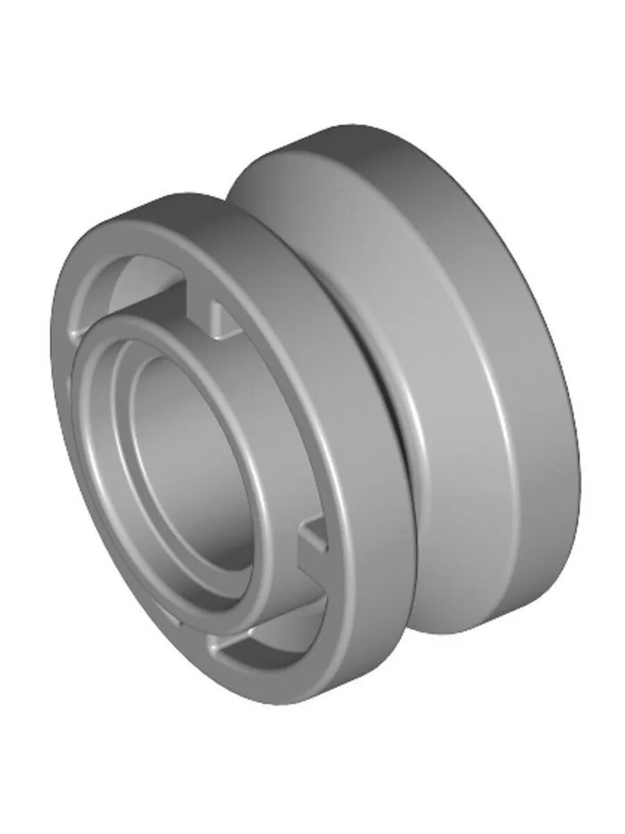 Деталь Lego 100шт Колесо 11x8 с центральной канавкой (светло