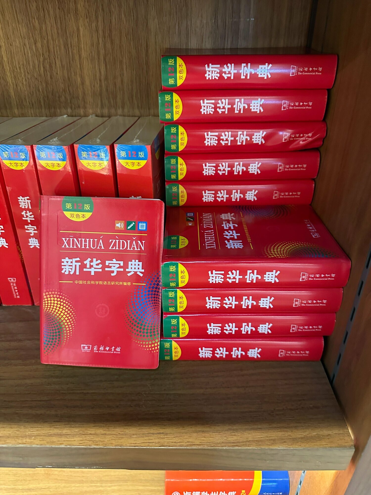 Словарь Синьхуа, 12-е издание, Двухцветный незаменимый справочник для изучения китайского языка, авторитетный словарь китайских иероглифов Китайские книги