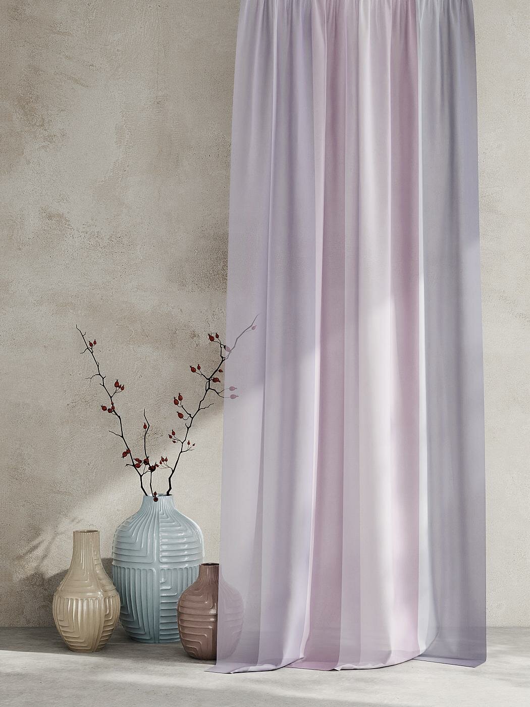 Штора для спальни и гостиной готовая 150x270 см с рисунком (595081-270)