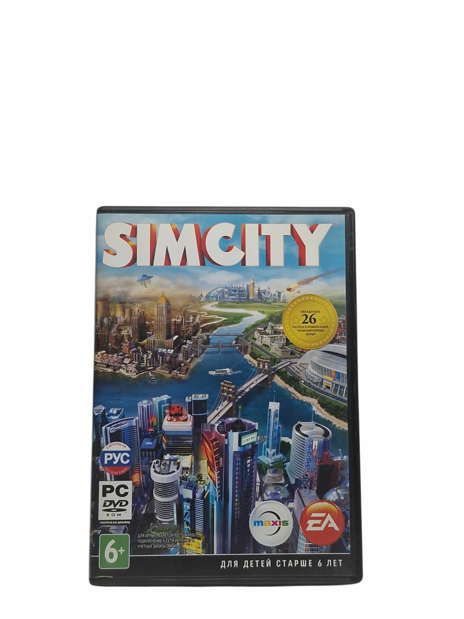 Игра для компьютера: SimCity Complete Edition Origin pc диск лицензия