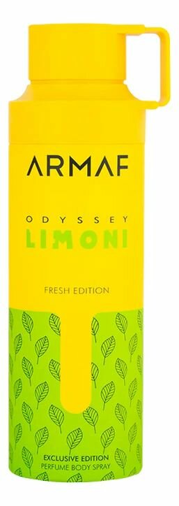 Armaf Odyssey Limoni Унисекс Дезодорант - спрей парфюмированный 200ml