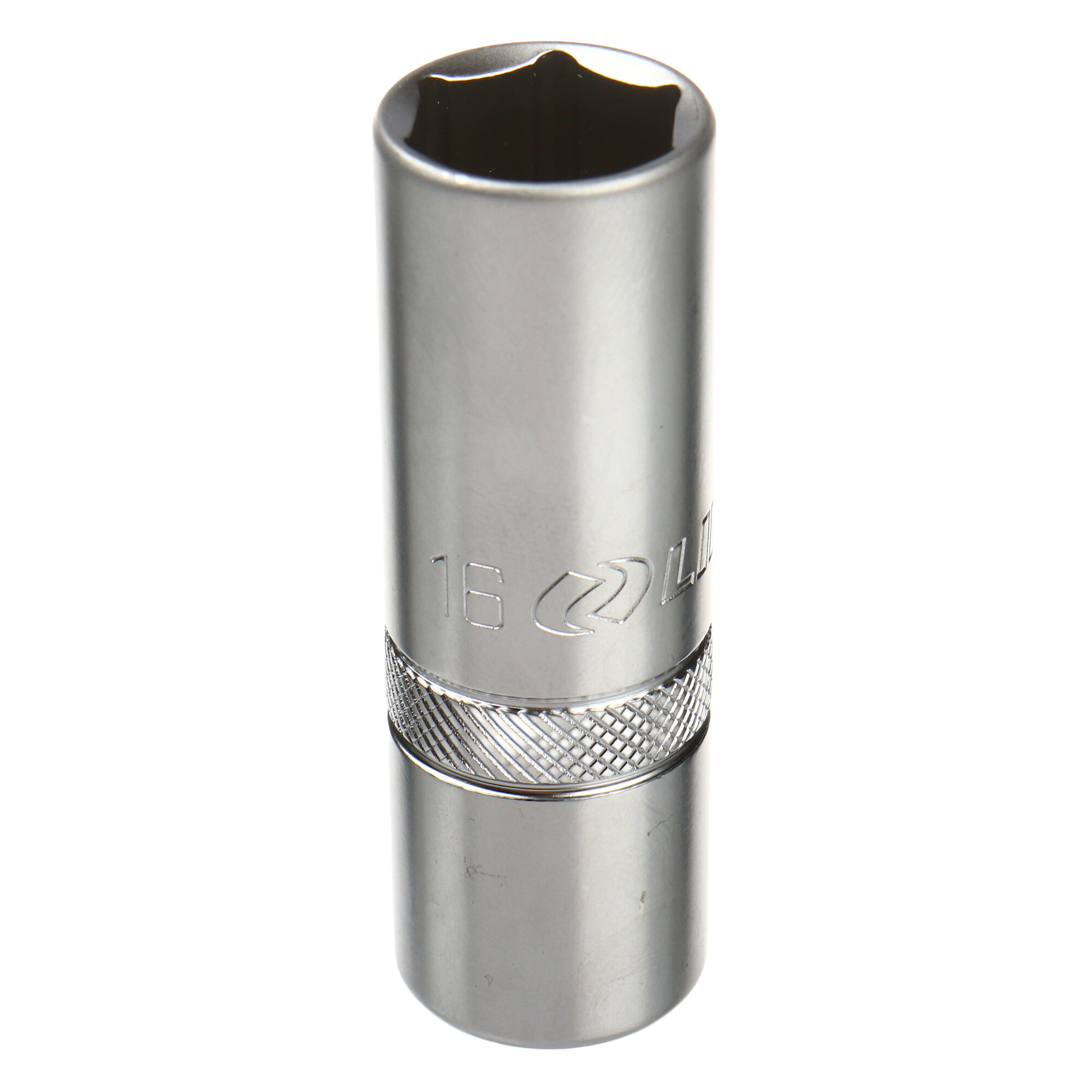 Головка свечная 16мм 1/2" 6-гранная L-65мм LG-47016 LIGE