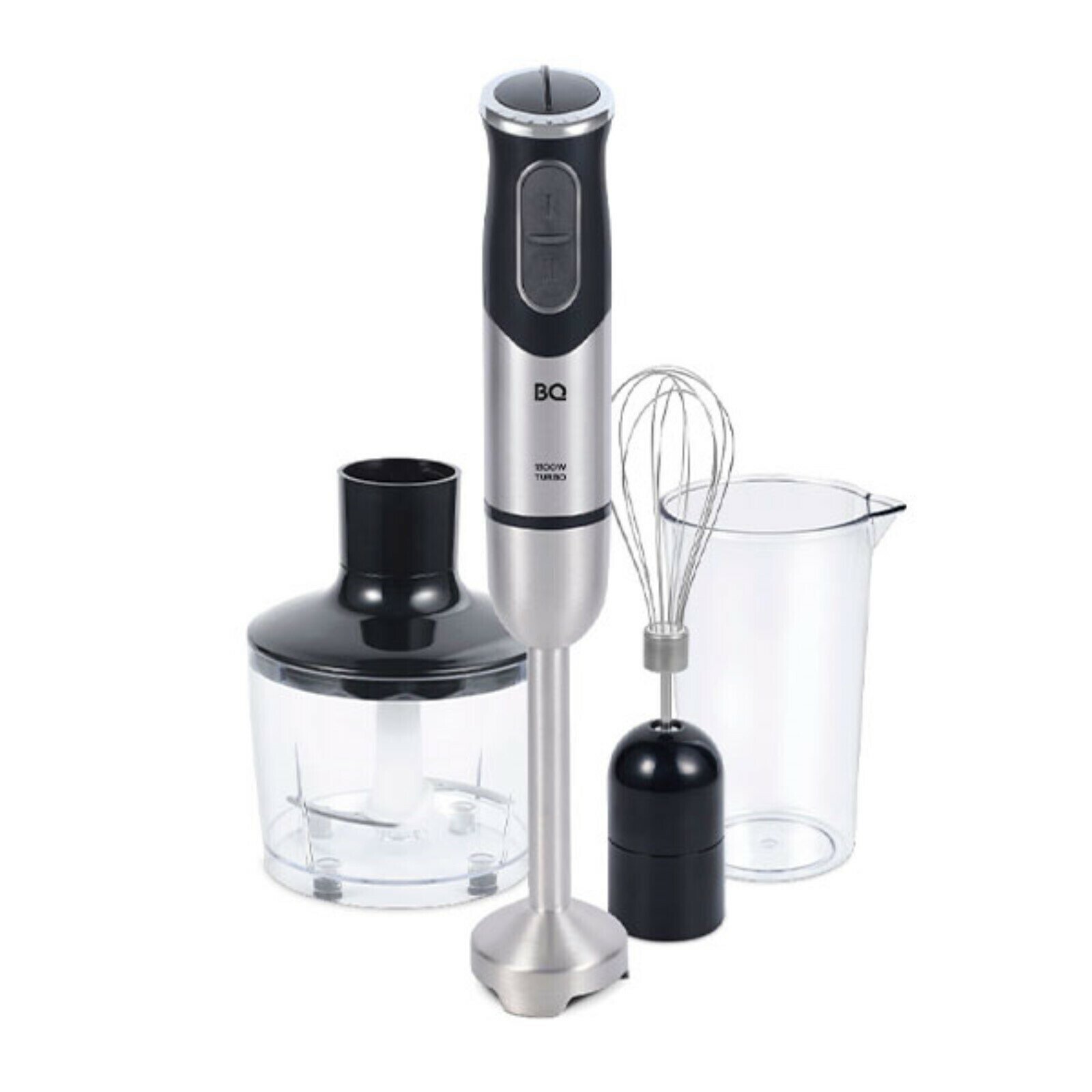 Блендер погружной HB1232SS Черный-Стальной