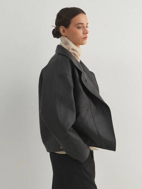 Куртка кожаная