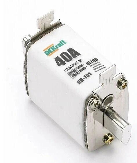 21337DEK / Предохранитель ножевой тип 33, габарит 00, 40А П