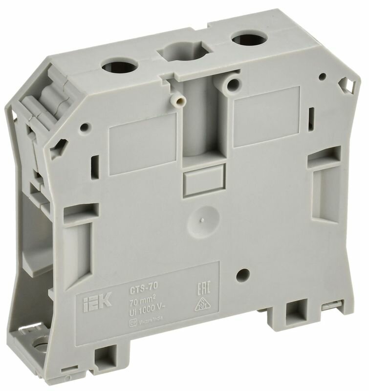 Колодка клеммная CTS ARMAFIX 70кв. мм сер. IEK YCT10-00-K03-070