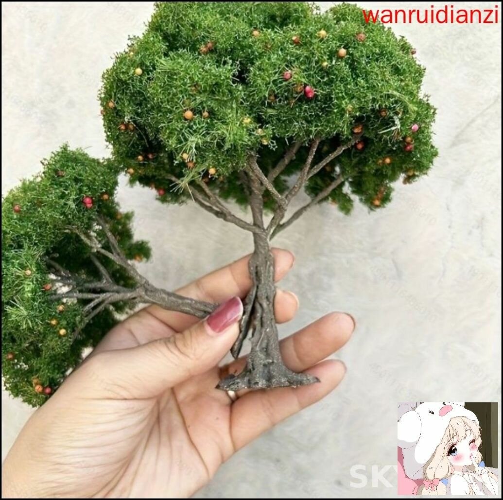 1pc15cm Ho Масштабная имитационная линия древовидная модель здания, древовидный макет железной дороги