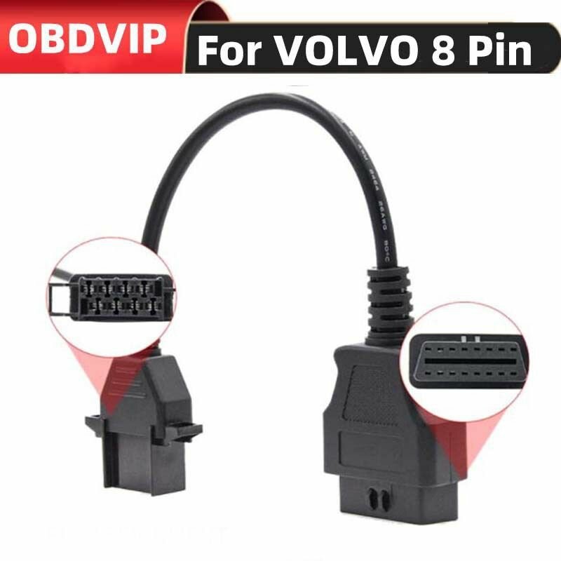 Кабель 8Pin для грузовика Volvo 88890306 Vocom, специальная линия для осмотра грузовиков Volvo