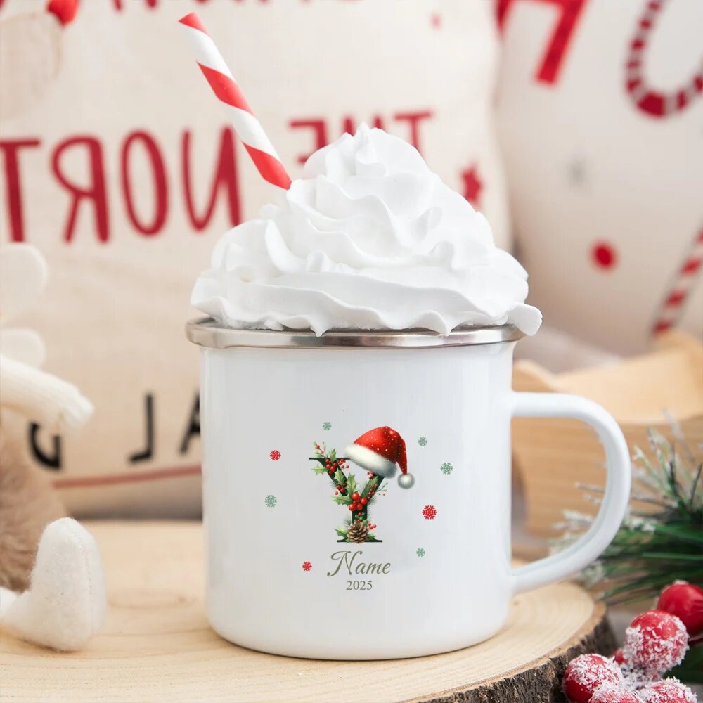 Детская именная кружка из эмали jk3661. Y