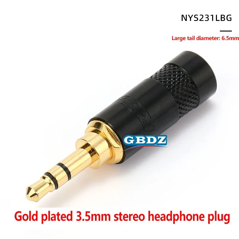 NEUTRIK's REAN разъемы стерео 3,5 мм NYS231L-BG, 20pcs