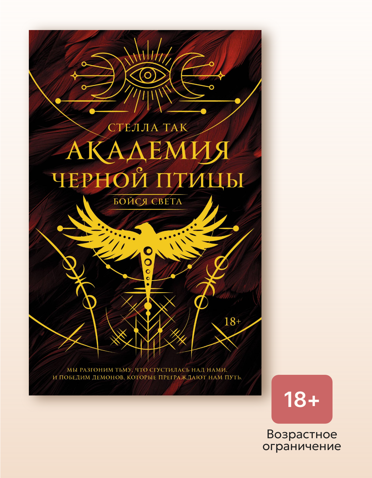 Книга "Академия Черной птицы. Бойся света", автор Так С, издательство Mainstream