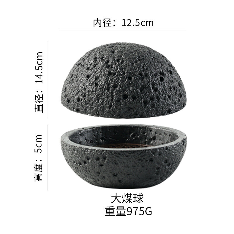 Креативная тарелка для сухого льда для отелей, тарелка для блюд с копчением и жаркой, тарелка из вулканического камня, подача блюд в стиле молекулярной кухни, художественная посуда.