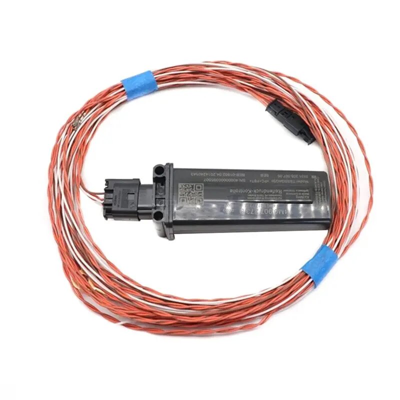 Датчик давления в шинах TPMS (модуль) + провод 4M0907273B 5Q0907275 для Audi Q5, Q7, A6, A7, A8, Porsche Panamera, 718, 911, VW Touareg, Golf, Jetta