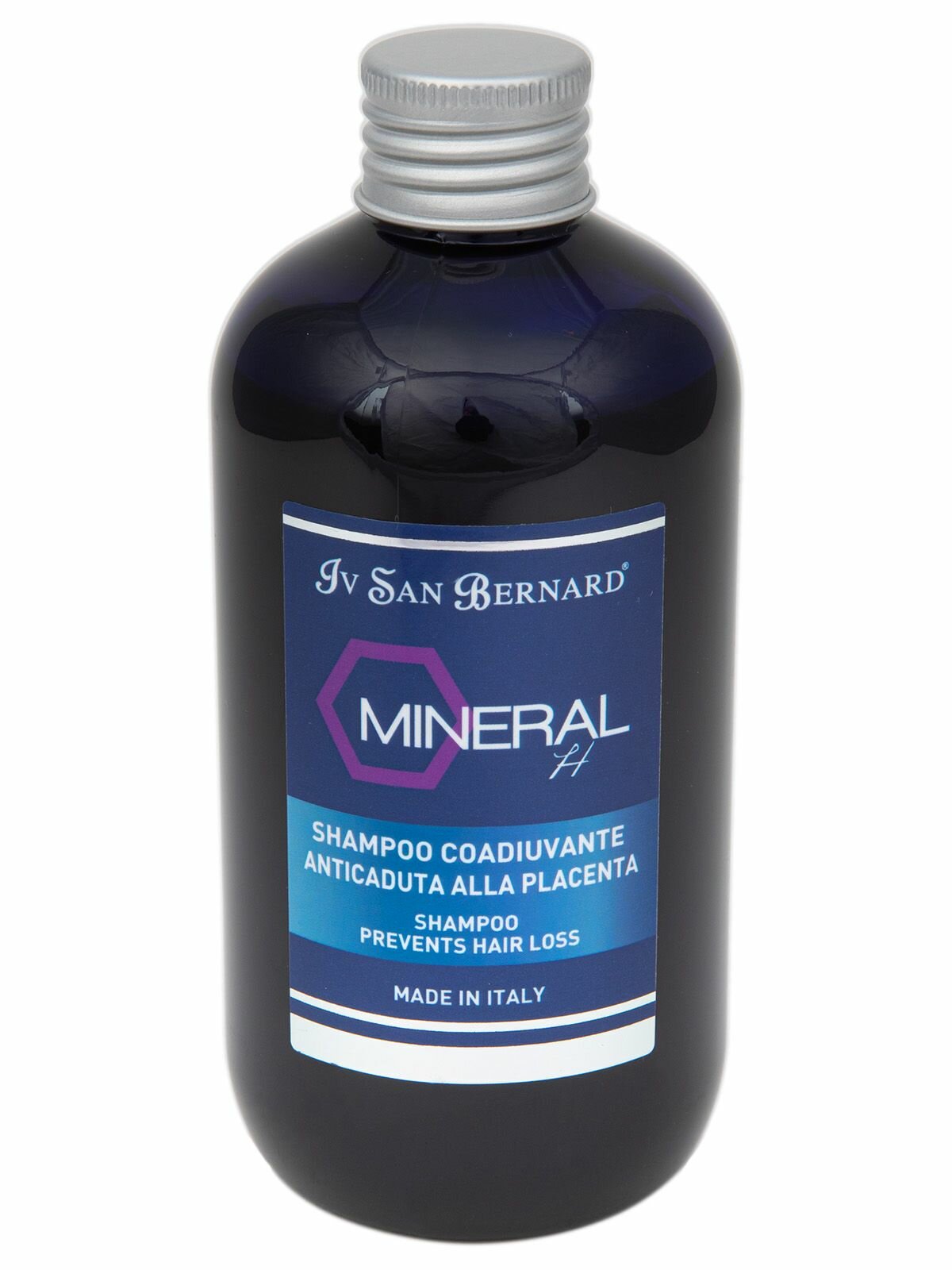 Шампунь Iv San Bernard Mineral "Минерал Н" с экстрактом плаценты и микроэлементами для укрепления шерсти 250 мл