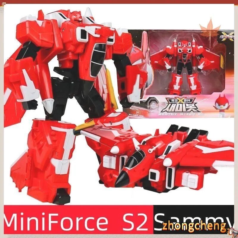 Mini Force(Мини-специальная команда), МиниФорс игрушка, Подарки для детей, Деформационный робот, S2, 17CM, Sammy