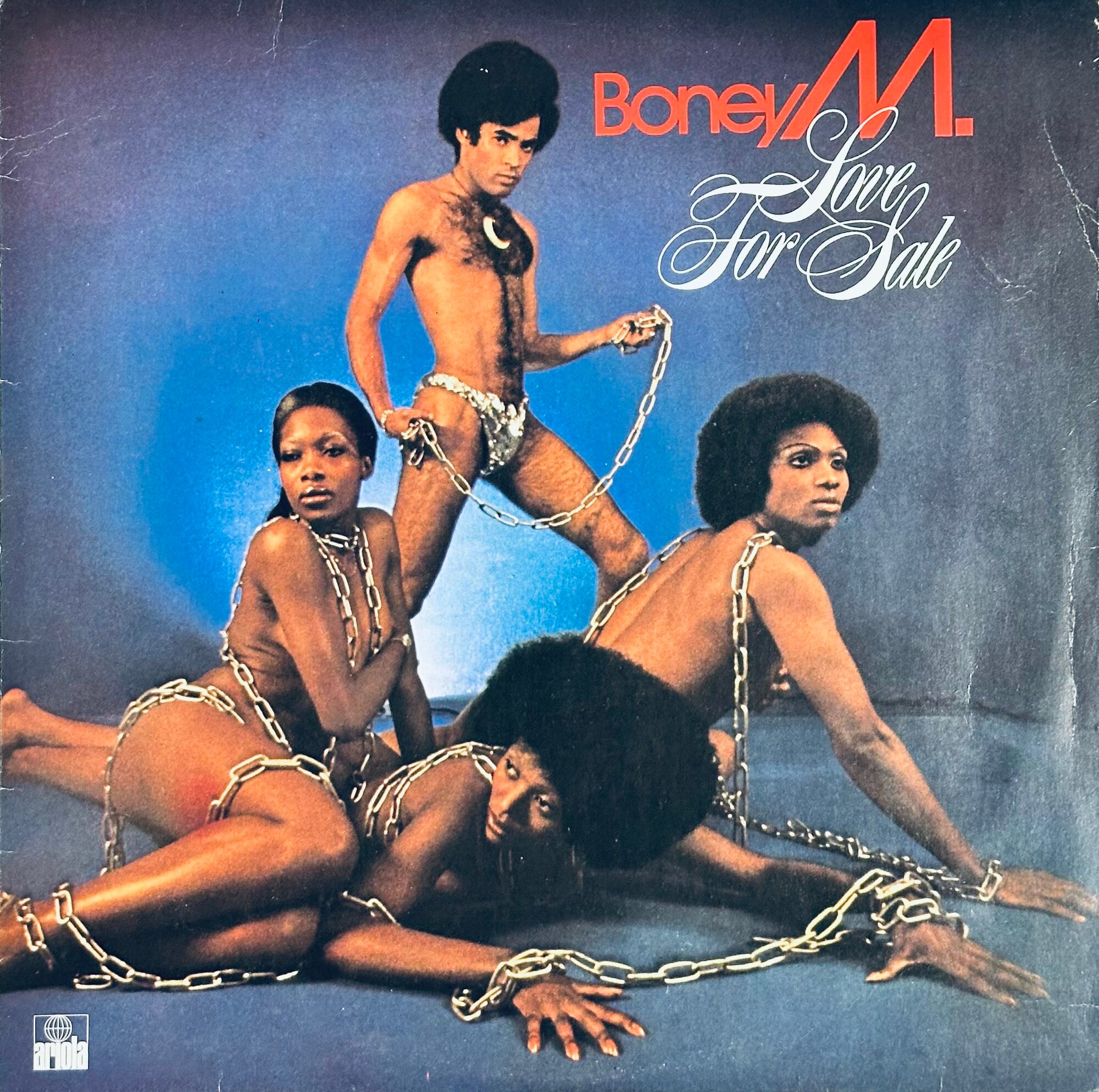 Boney M. "Love For Sale", винил LP12" 1977 Spain