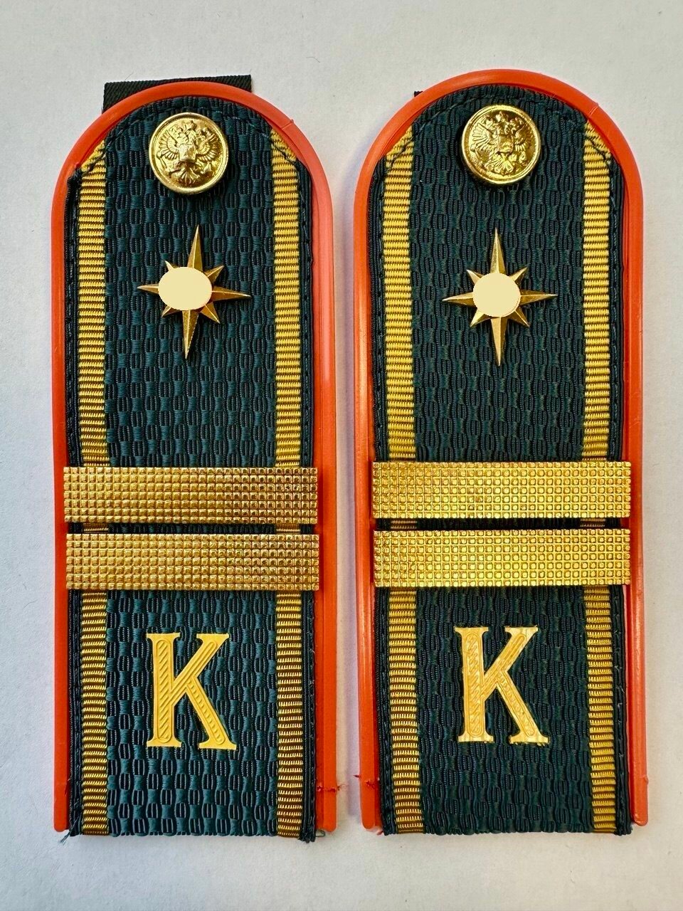 Погоны Курсант МЧС Младший Сержант 14см