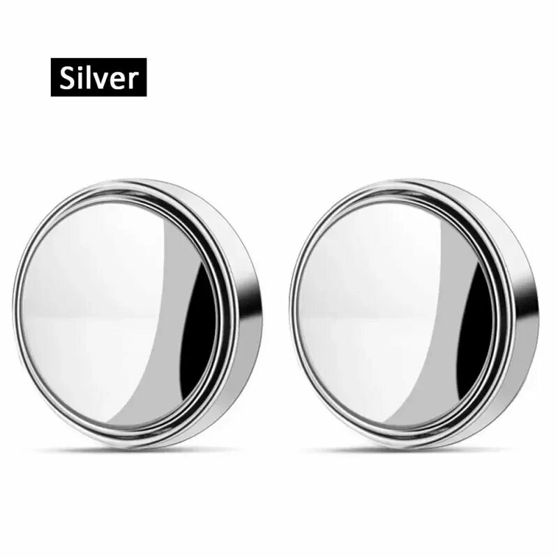 Автозеркало боковое Silver, круглое