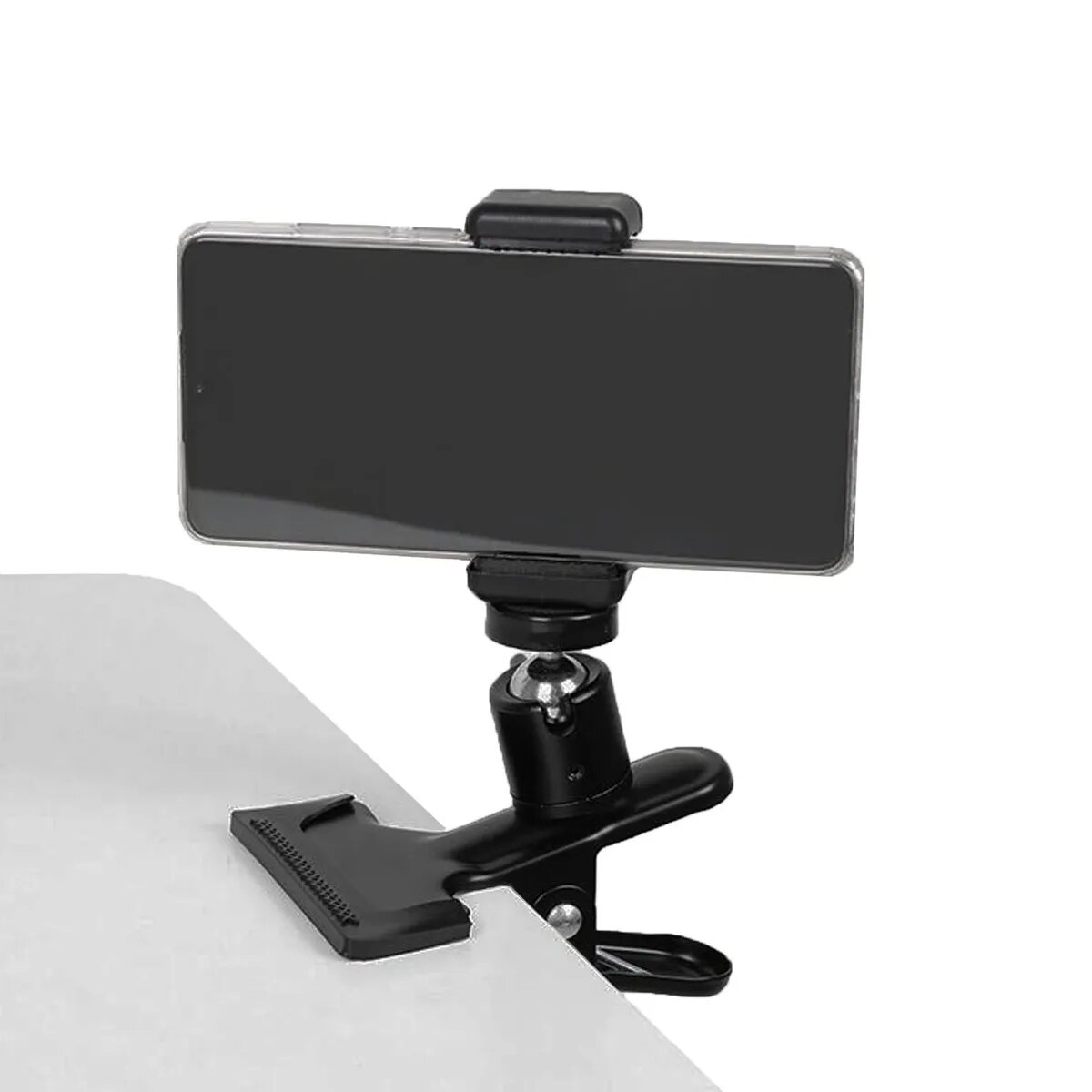 Держатель кронштейн для телефона и смартфона для съемок, прищепка на гитару, на стол