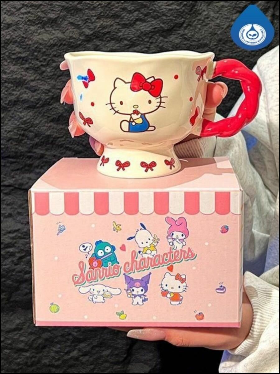 Кружка "Hello Kitty", 360 мл, 1 шт