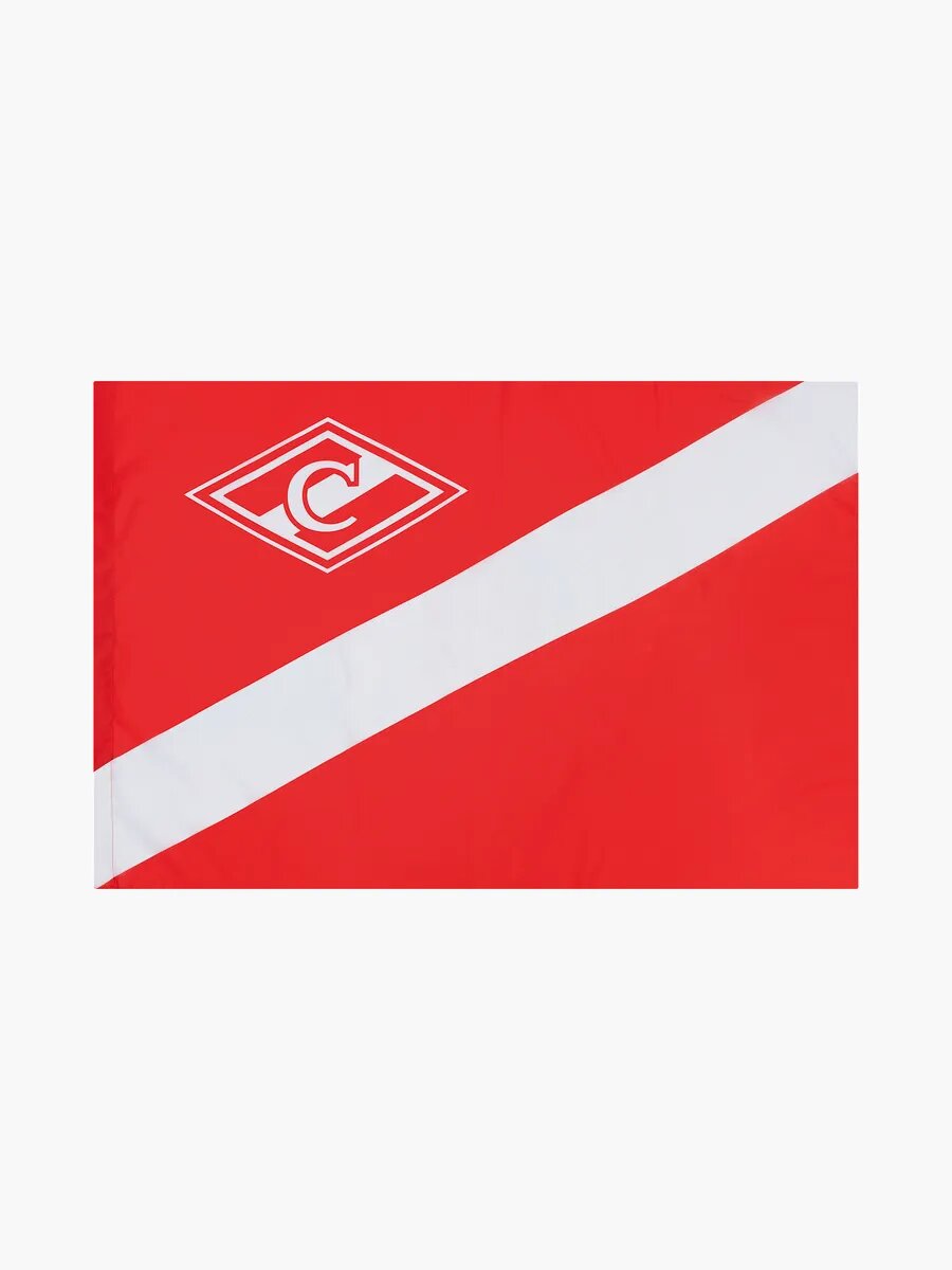 Флаг Спартак Москва Классический для болельщиков 90х120 см, односторонний