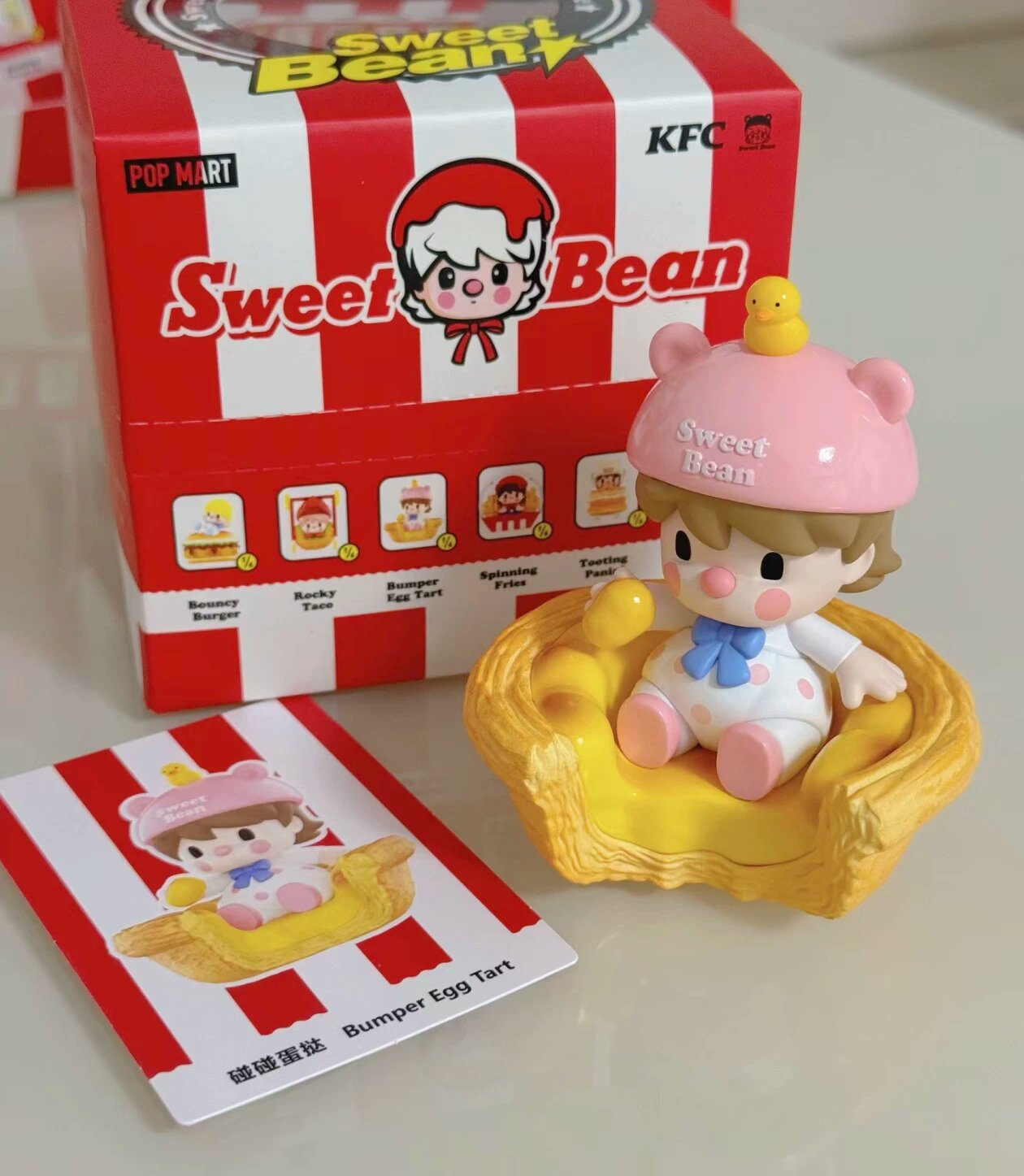 Фигурка KFC Muffin для коллекции слепого бокса, серия Sweet Bean 2024, лицензированная игрушка