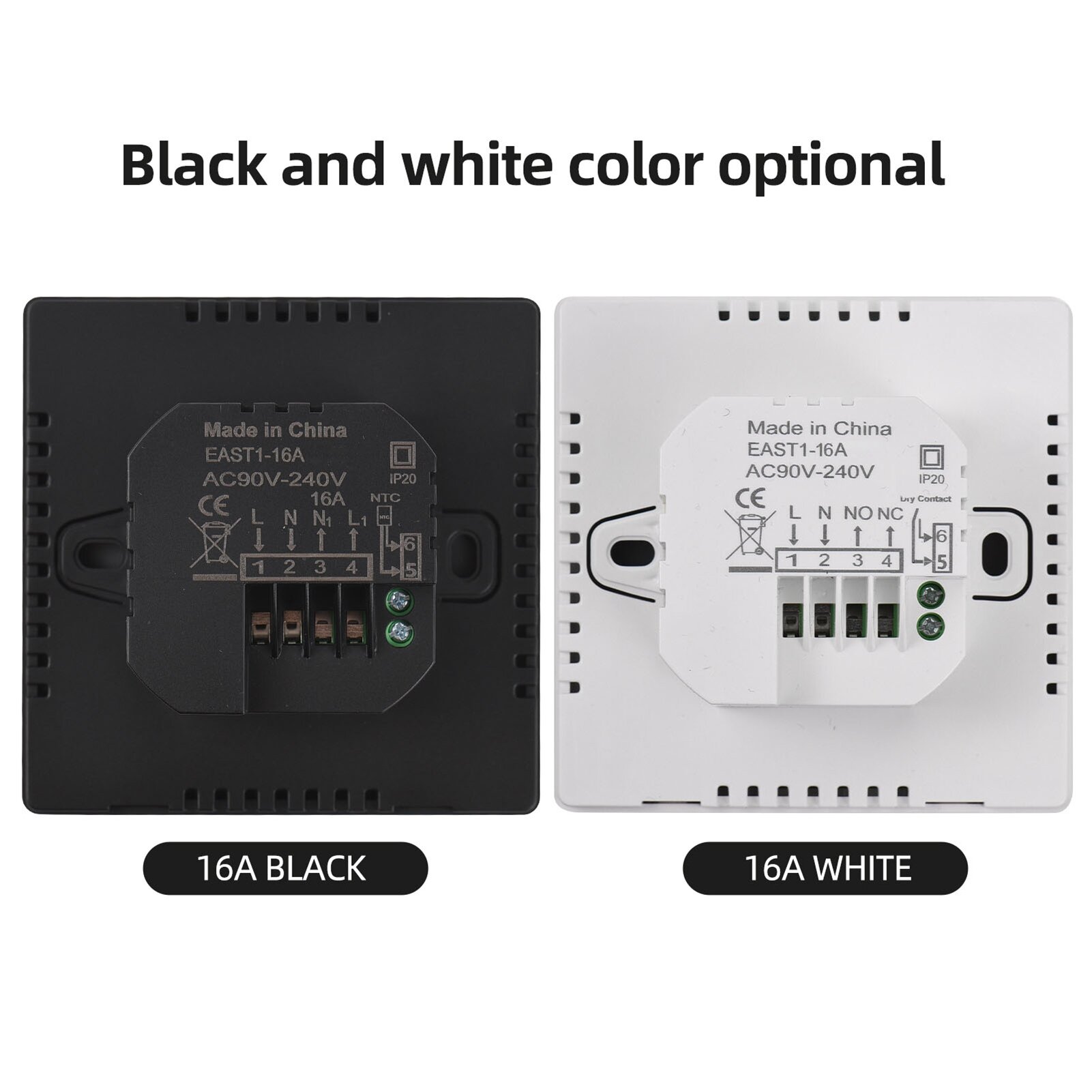 Умный термостат для дома Еженедельный программируемый цифровой термостат Ручной/автоматический режим ЖК-дисплей Регулятор температуры Цифровой интеллектуальный термостат для электрического отопления